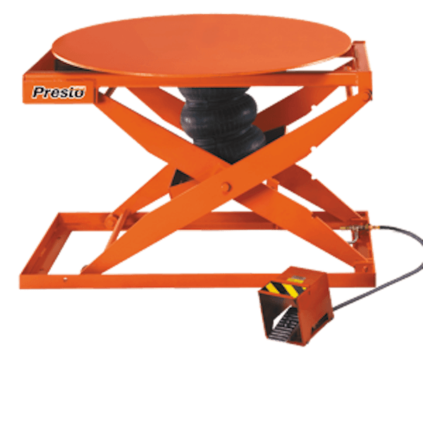 Presto Lifts Accuload Positioner - Pneumatic Palletizer with 43 ...