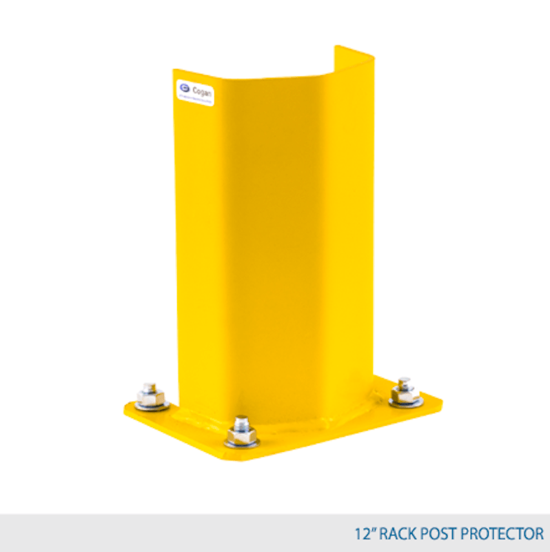 12" High Rack Post Protector | T.P. Supply Co