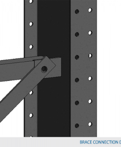 Cantilever Rack Cross Bracing | T.P. Supply Co.