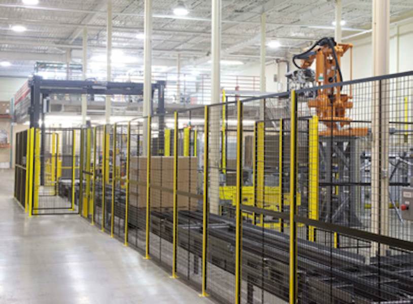 Robotic Machine Guarding Panel - 10" Wide x 7'-2" High (exact panel ...