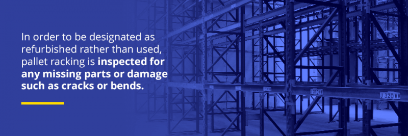 What are Refurbished Pallet Racks? | T.P. Supply Co