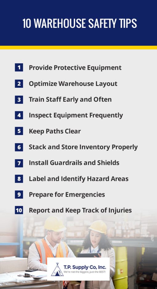 Top 10 Warehouse Safety Tips | T.P. Supply Company